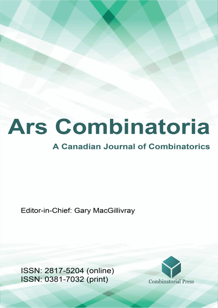 Ars Combinatoria - Combinatorial Press